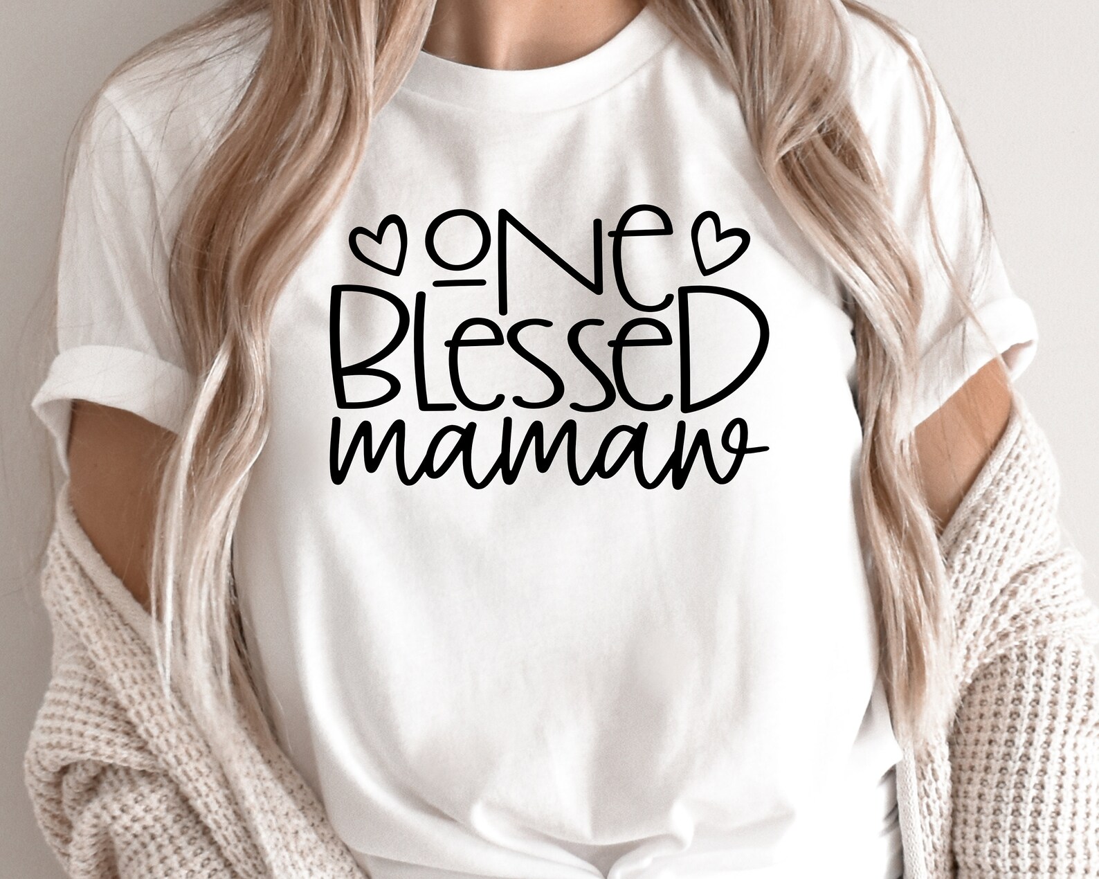 Mother's Day SVG / One Blessed Mamaw SVG / Blessed SVG / Thanksgiving ...