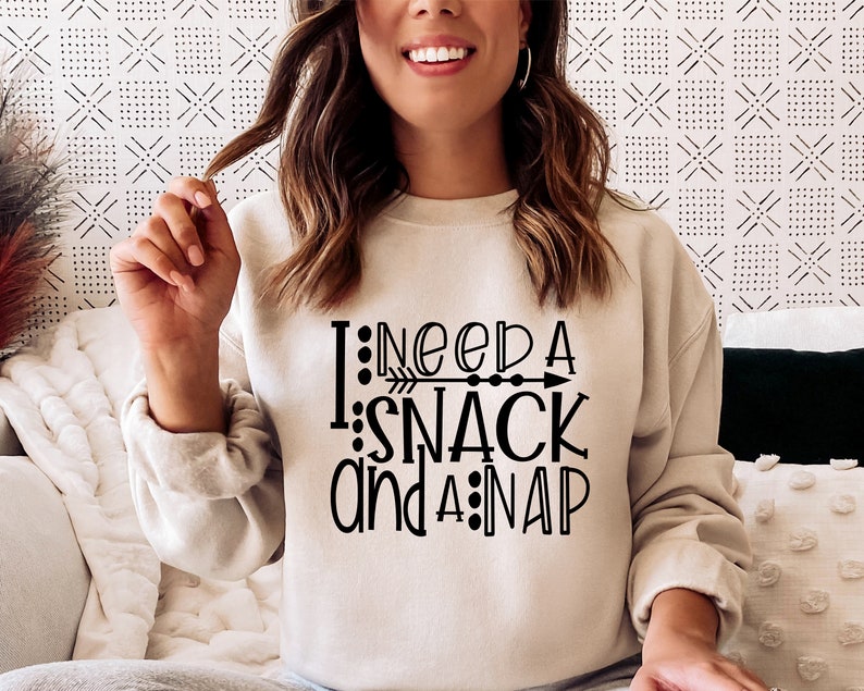 Snack SVG / I Need A Snack and A Nap SVG / Nap SVG / Cut File / Screen ...