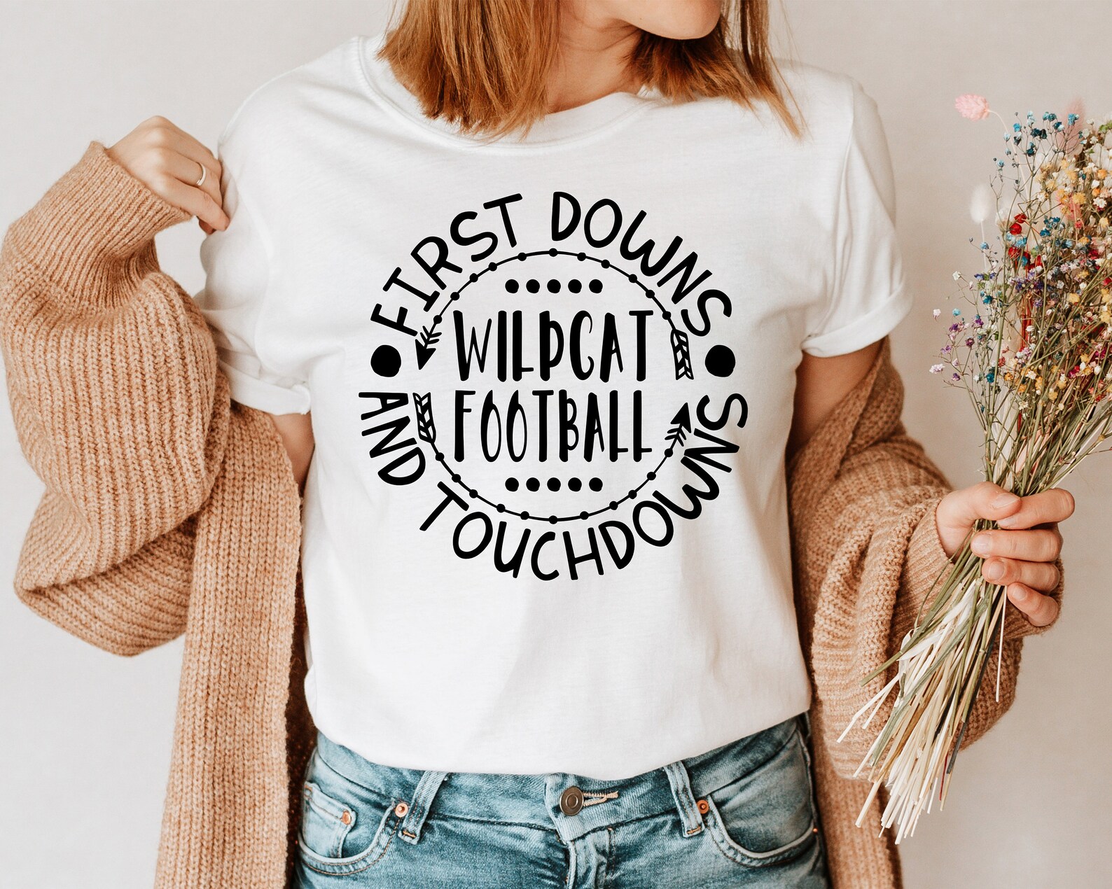 Football SVG / First Downs and Touchdowns SVG / Wildcat - Etsy