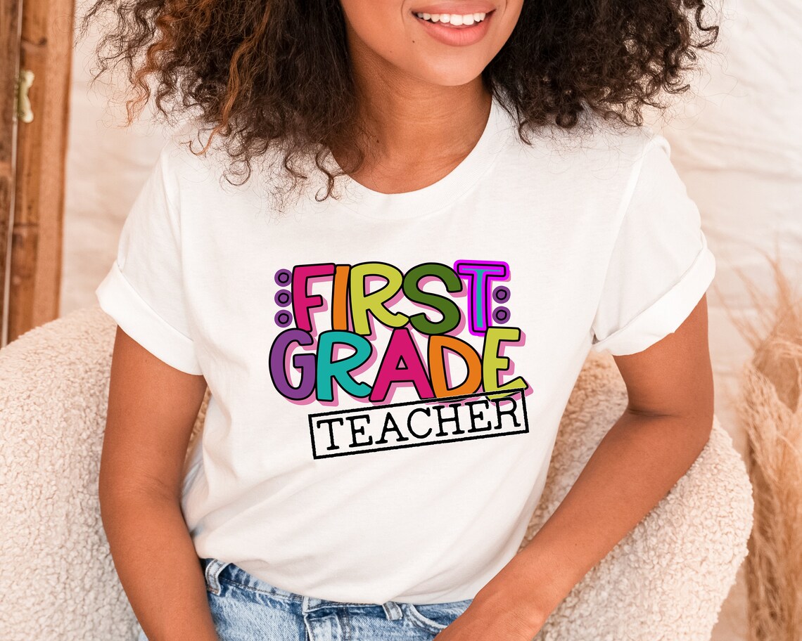First Grade Teacher SVG / First Grade SVG / First Day SVG / - Etsy