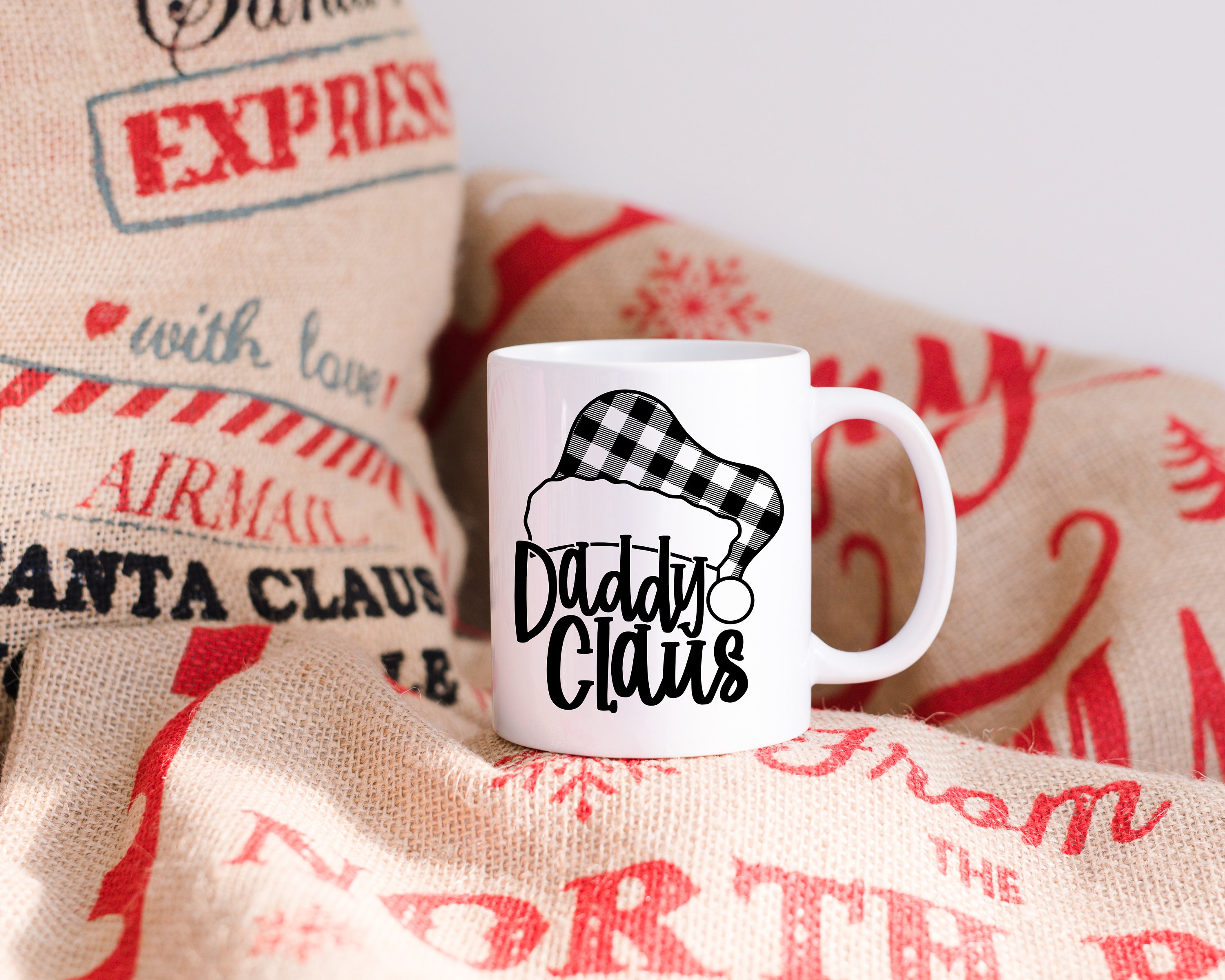 Daddy Claus SVG / Christmas SVG / Santa Hat SVG / Santa Claus - Etsy