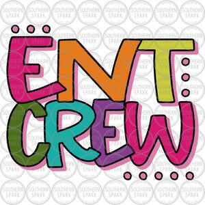 ENT Crew SVG / Ear Nose Throat Medical / Medical Field / Medical Doctor ...