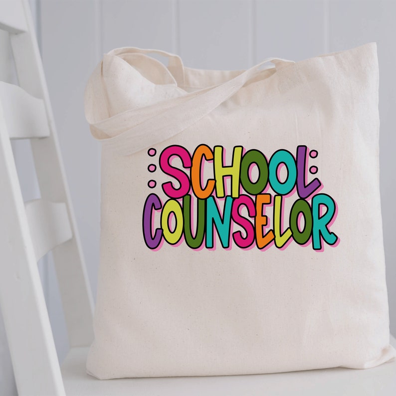 Counselor SVG PNG / School Counselor SVG / Colorful Counselor | Etsy