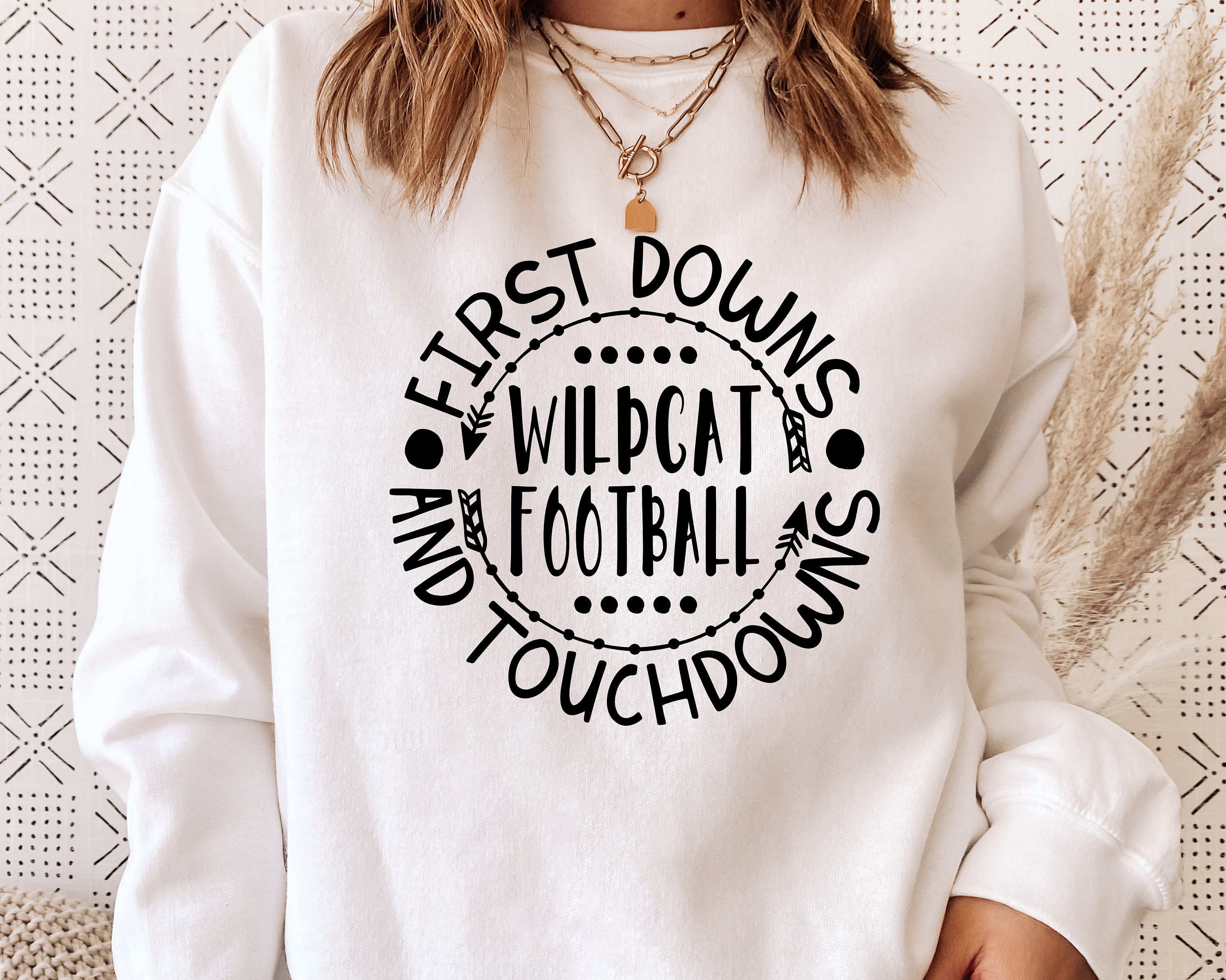 Football SVG / First Downs and Touchdowns SVG / Wildcat - Etsy