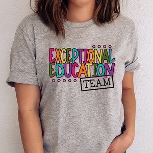 Exceptional Education Team SVG, Back to School Cut File (digital ...