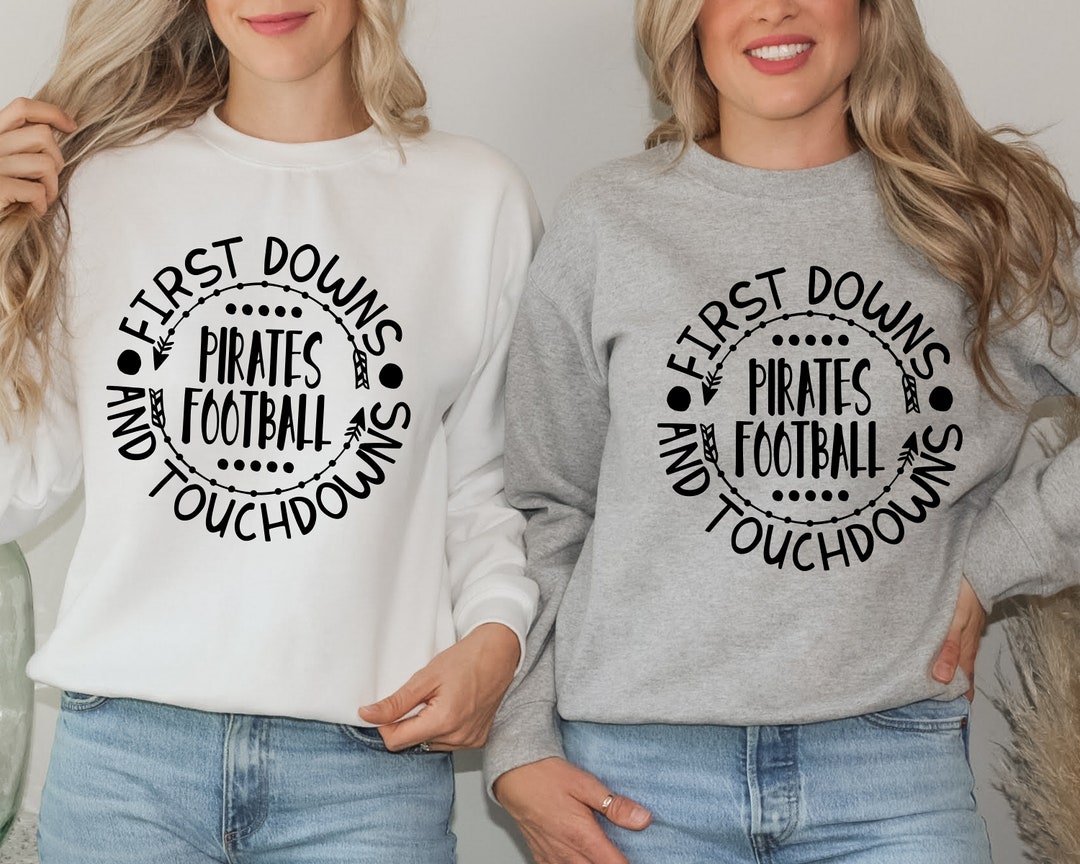 Football SVG / First Downs Touchdowns SVG / Pirates Football / Cheer ...