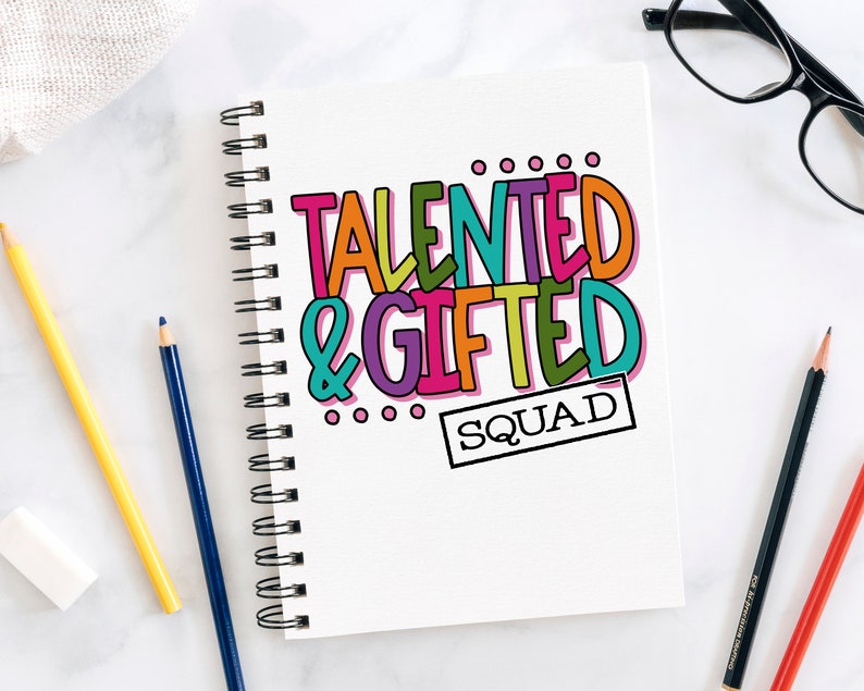 Talented and Gifted Squad SVG / Talented and Gifted Squad PNG / School ...