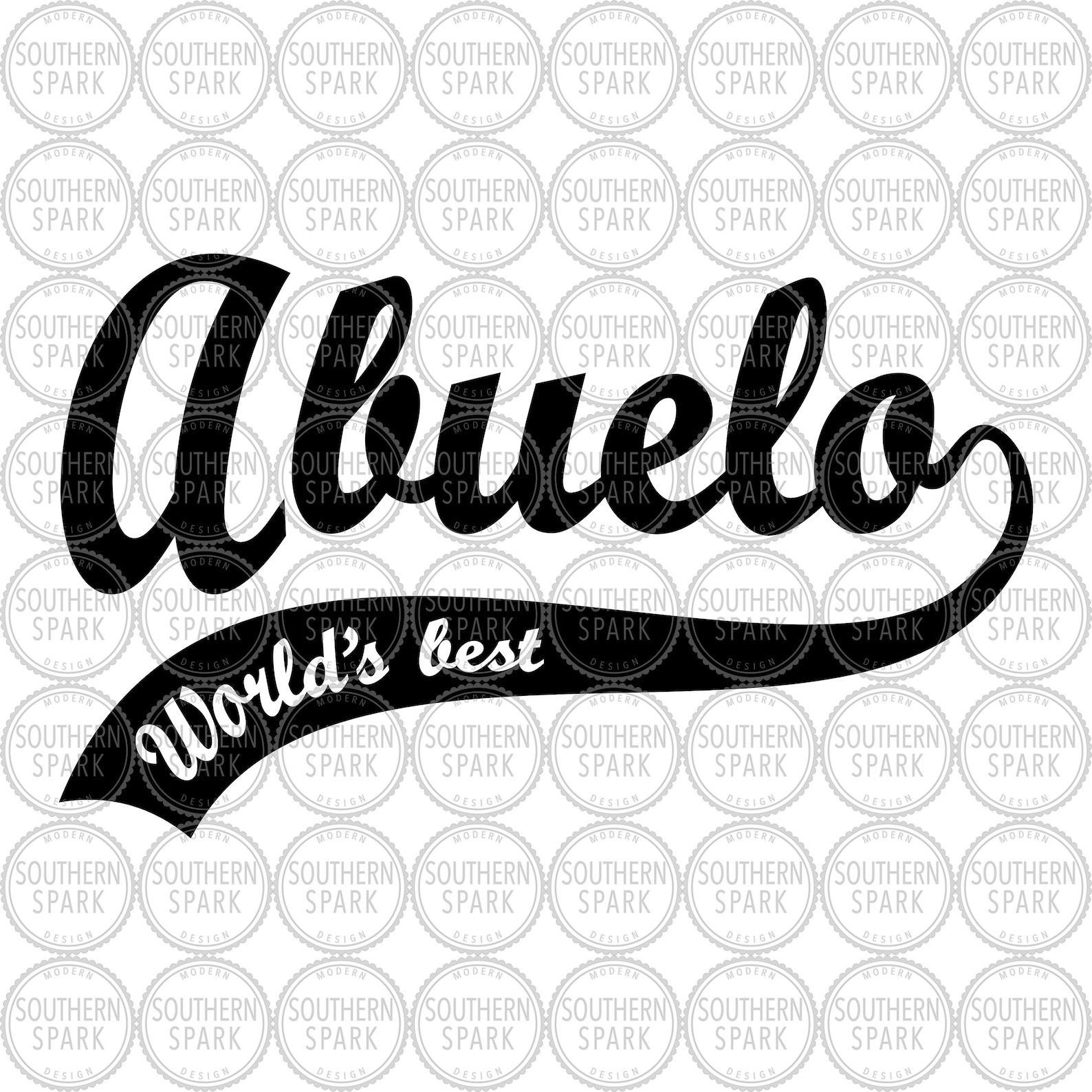 Father's Day SVG / Abuelo World's Best / Abuelo SVG / - Etsy