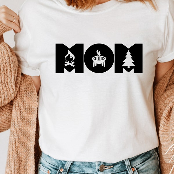 Camping Mom Svg Etsy