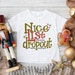 Christmas / Nice List Dropout / Christmas SVG / Holidays / Santa Claus ...