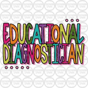 Educational Diagnostician SVG / Teacher Appreciation / Back to School ...