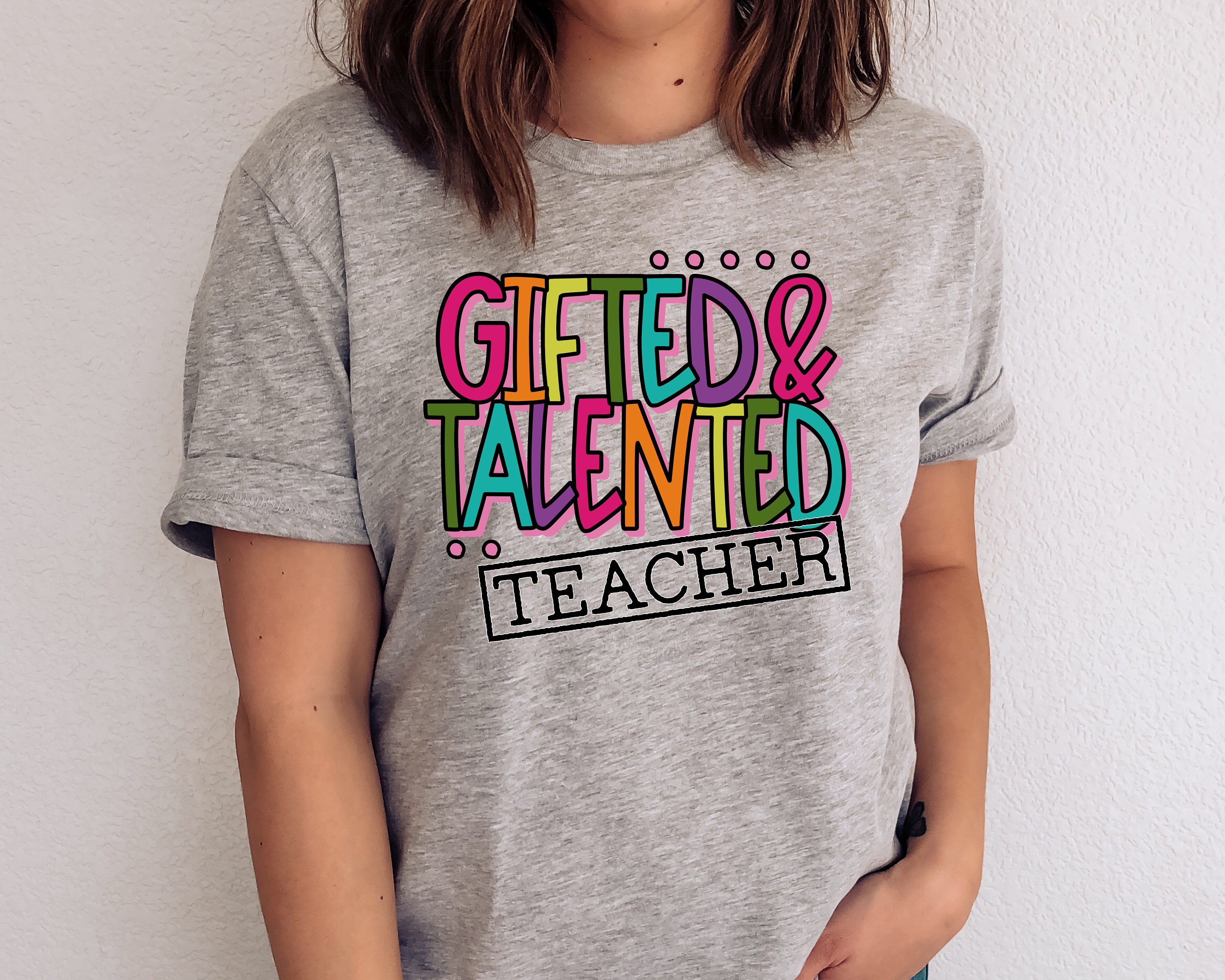 Gifted and Talented Teacher SVG / Teacher Appreciation / Back - Etsy