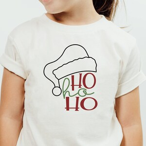 Christmas SVG Santa Hat Ho Ho Ho Happy Holidays Santa Claus Jingle Clip ...