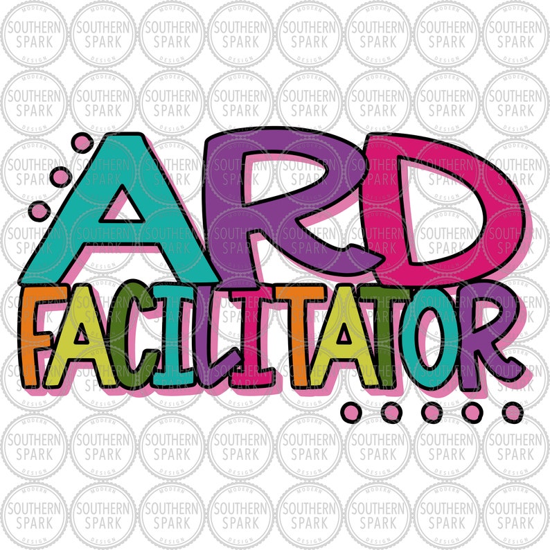 ARD Facilitator Svg / ARD Facilitator Png / Office Manager Design / Cut ...