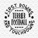 Football SVG / First Downs Touchdowns SVG / Terrier Football / - Etsy