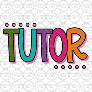 Tutor SVG / School Tutor SVG / First Day of School / Back to School ...