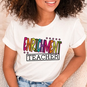 Enrichment Teacher SVG / Teacher Appreciation / Back to School SVG ...