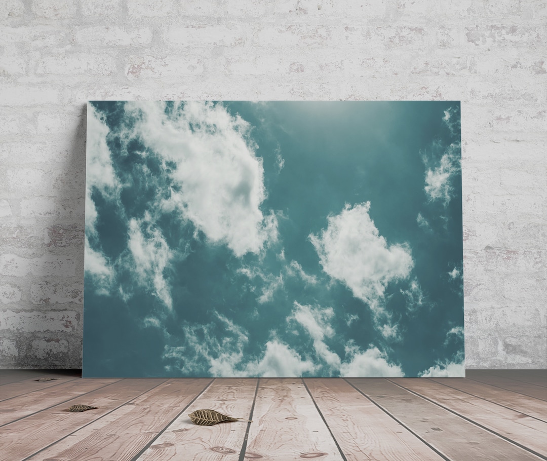 Clouds, Clouds Poster, Printable Files, Moody Wall Decor, Large Poster ...