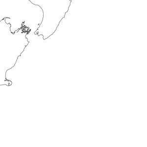 New Zealand, New Zealand, Minimal Map, Printable Files, Minimalistic ...