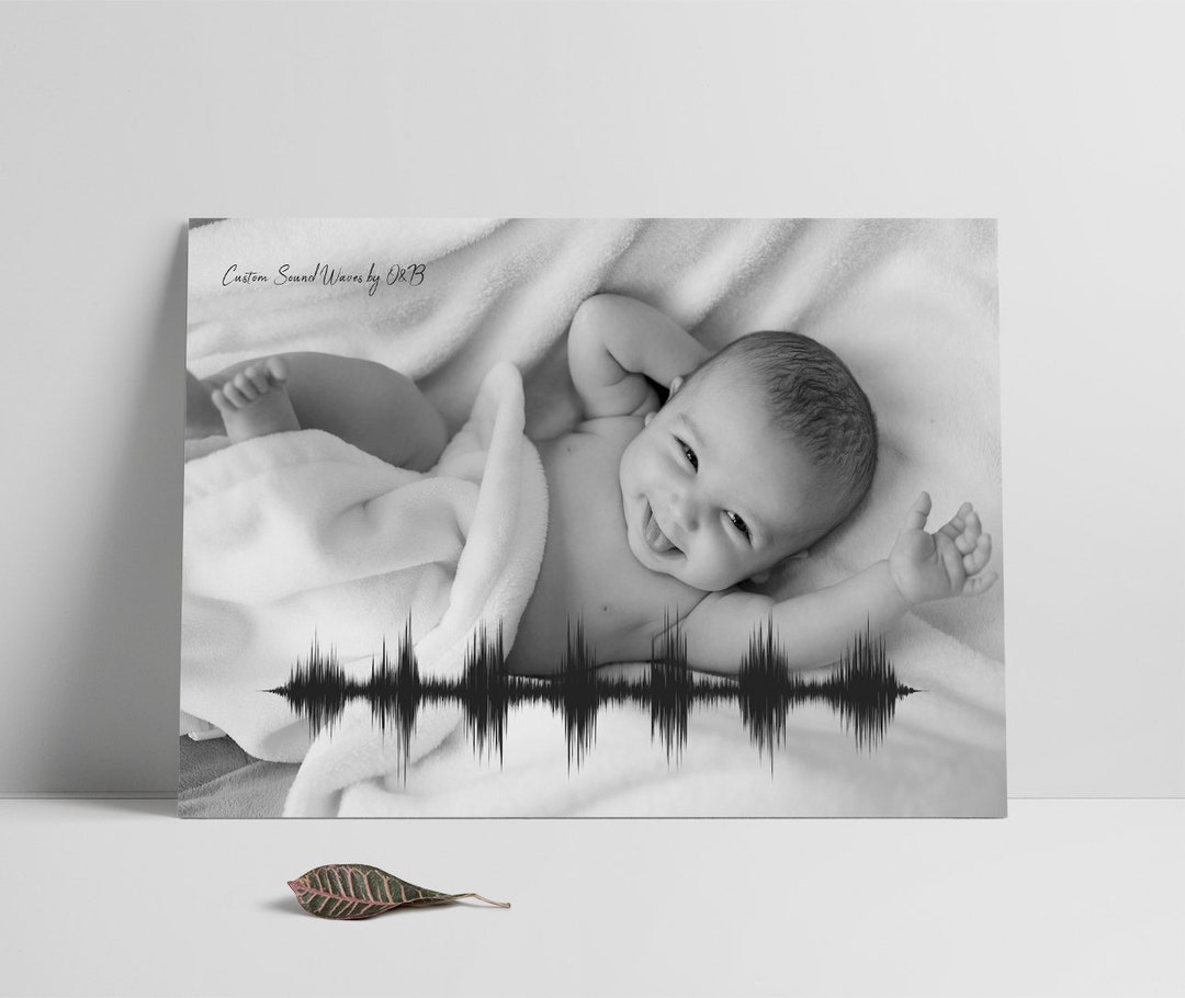 Personalised Soundwave Art, Sound Wave Printable, Personalised Voice ...