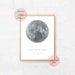 Personalised Moon Phase Poster High Resolution Printable - Etsy