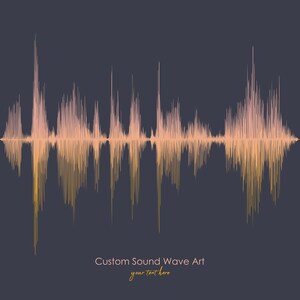 Custom Print,custom Sound Wave Print,pintable Files,custom Art,sound ...