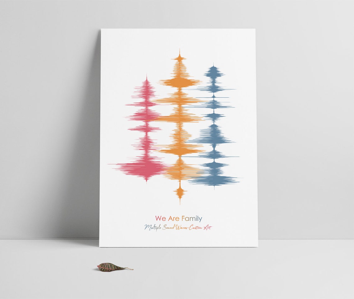 Soundwave Printable Sound Wave Printable Multiple Voices - Etsy