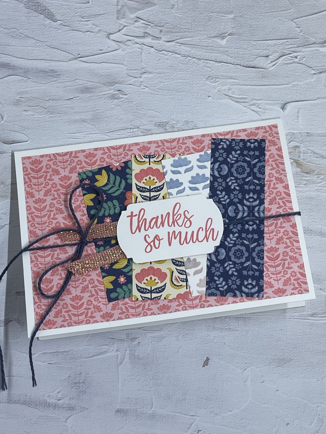 Bright and Funky Thank You Cards (set of 8) - Etsy