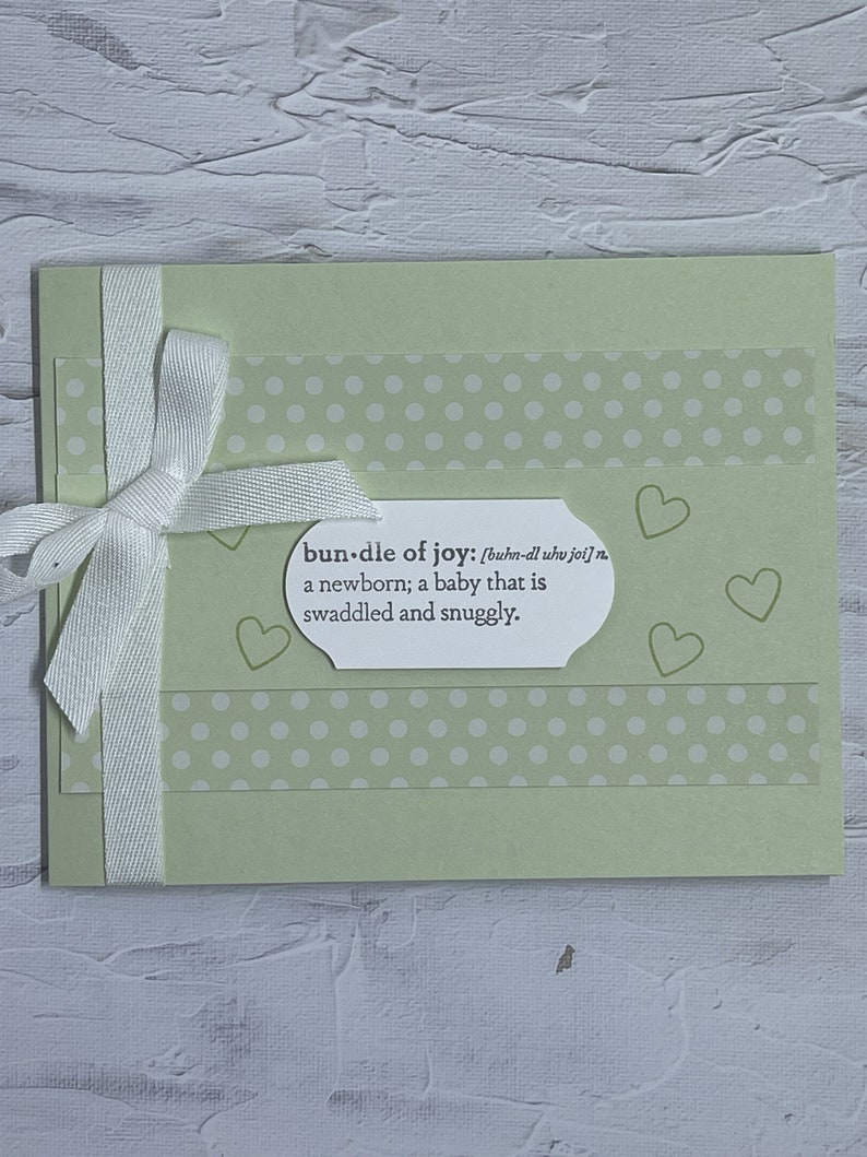 Bundle of Joy Baby Card - Etsy