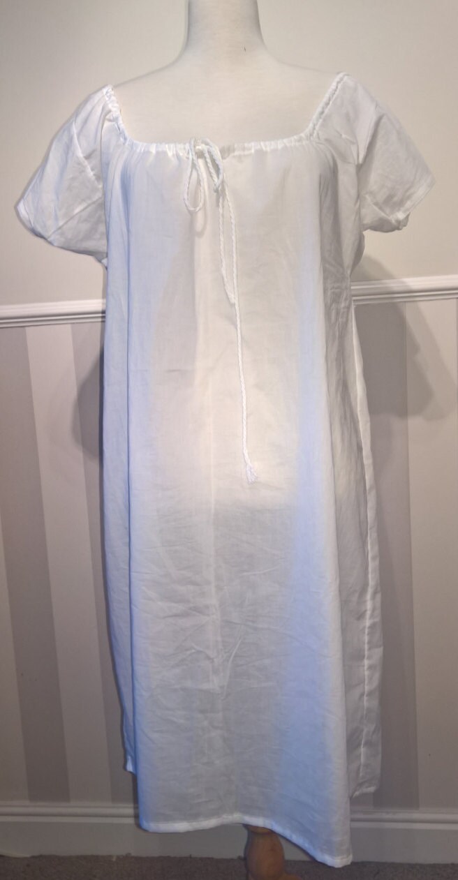Regency Chemise / Shift Georgian Jane Austen Pride and - Etsy