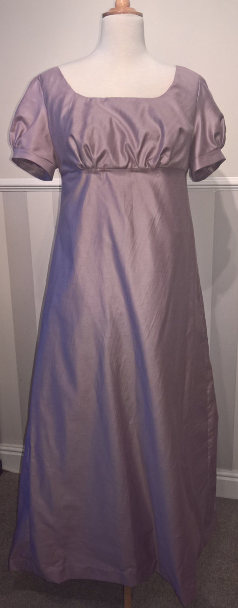 Regency Day Dress Gown Georgian Jane Austen Pride and - Etsy