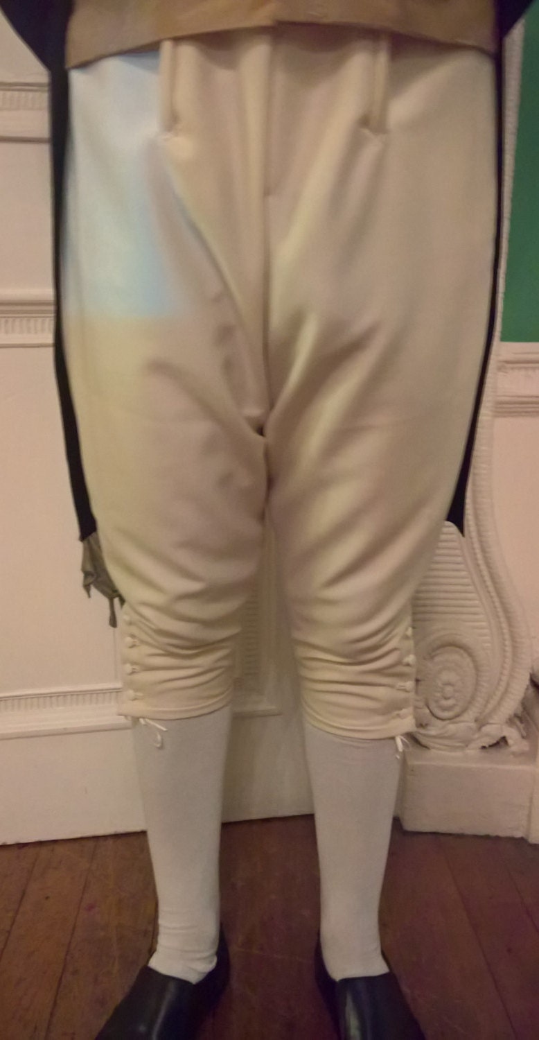 Regency Men's Fall Front Breeches, Georgian Breeches, Jane Austen, Mr ...