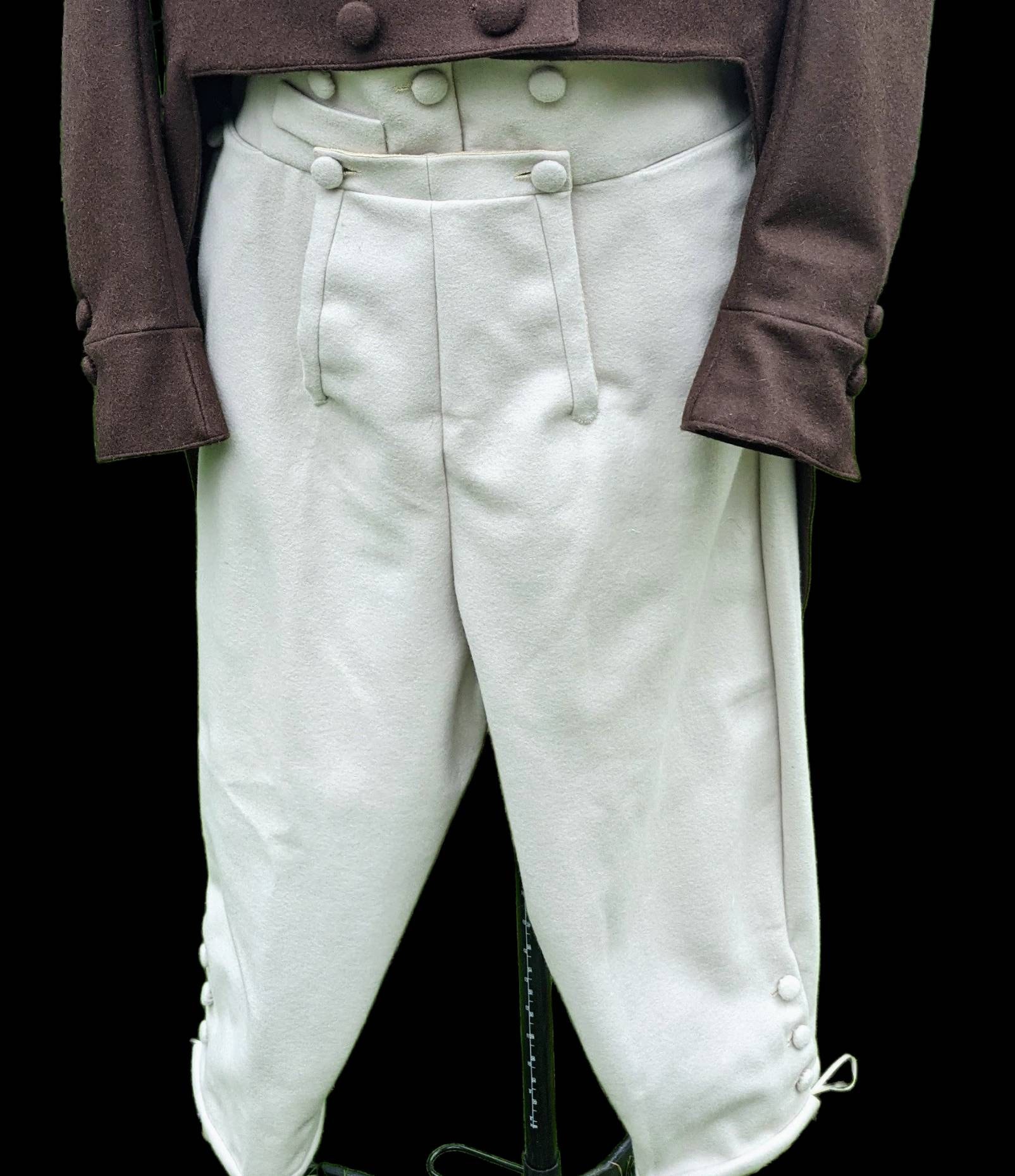 Regency Men's Fall Front Breeches, Georgian Breeches, Jane Austen, Mr ...
