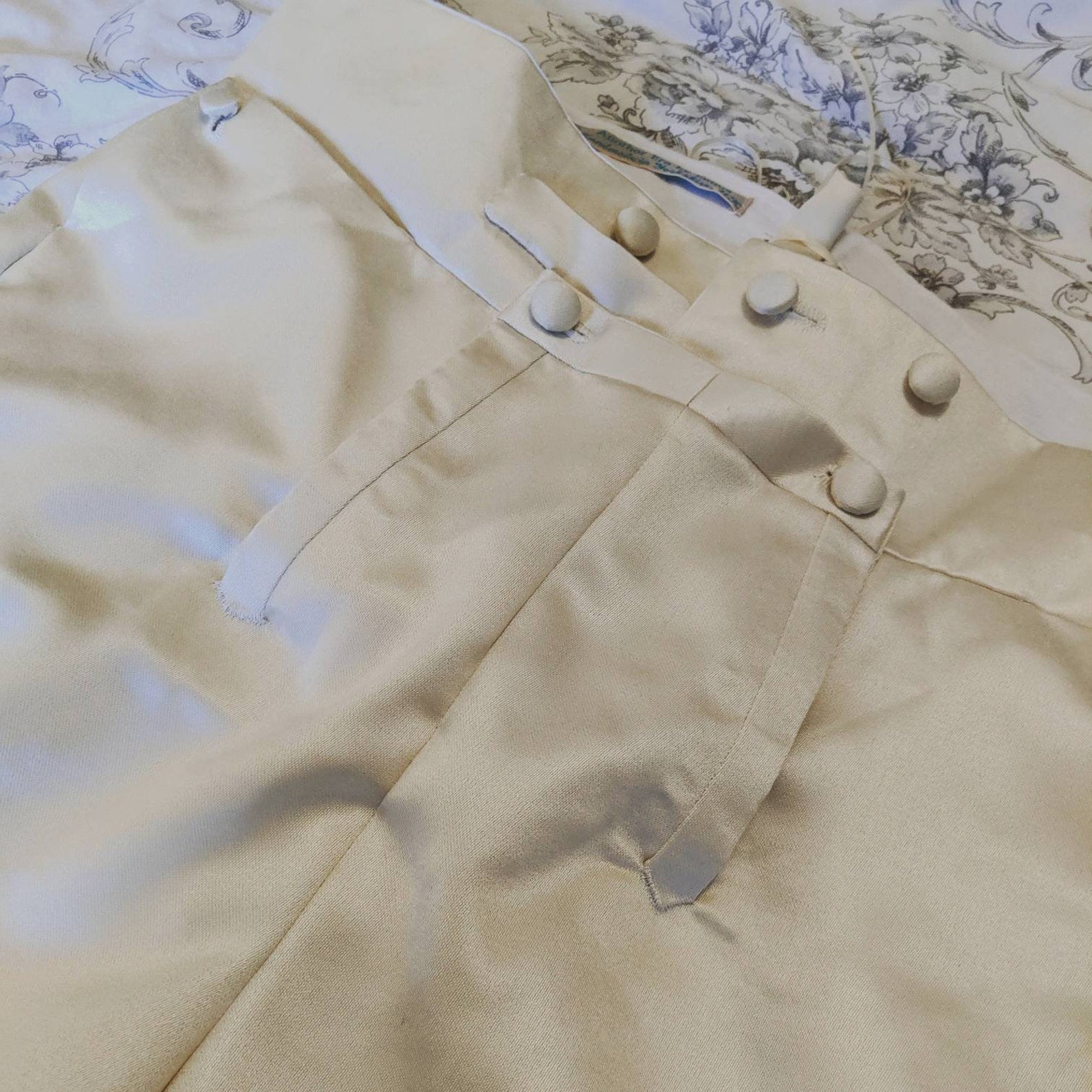 Regency Men's Fall Front Breeches, Georgian Breeches, Jane Austen, Mr ...