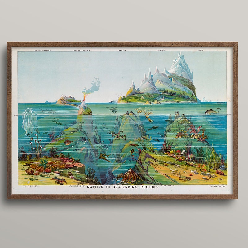 Vintage Style Print - Etsy