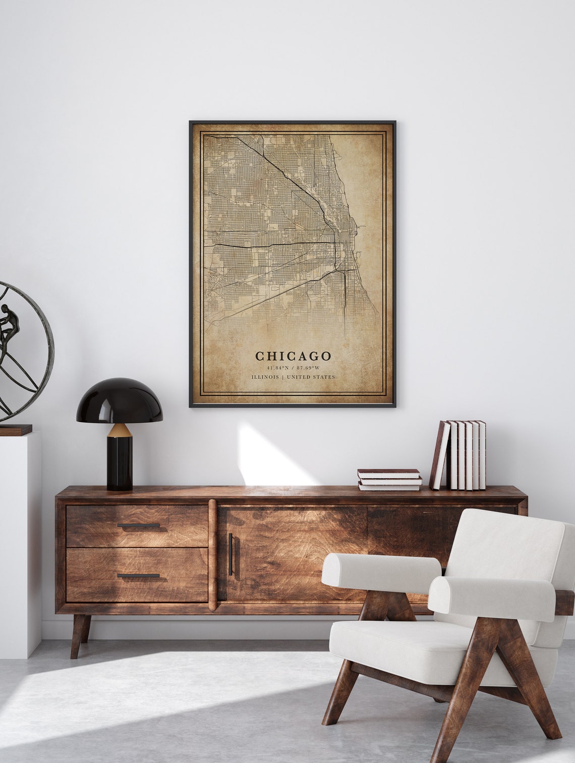 Custom City Maps Set of Three Personalized Maps Canvas Map - Etsy