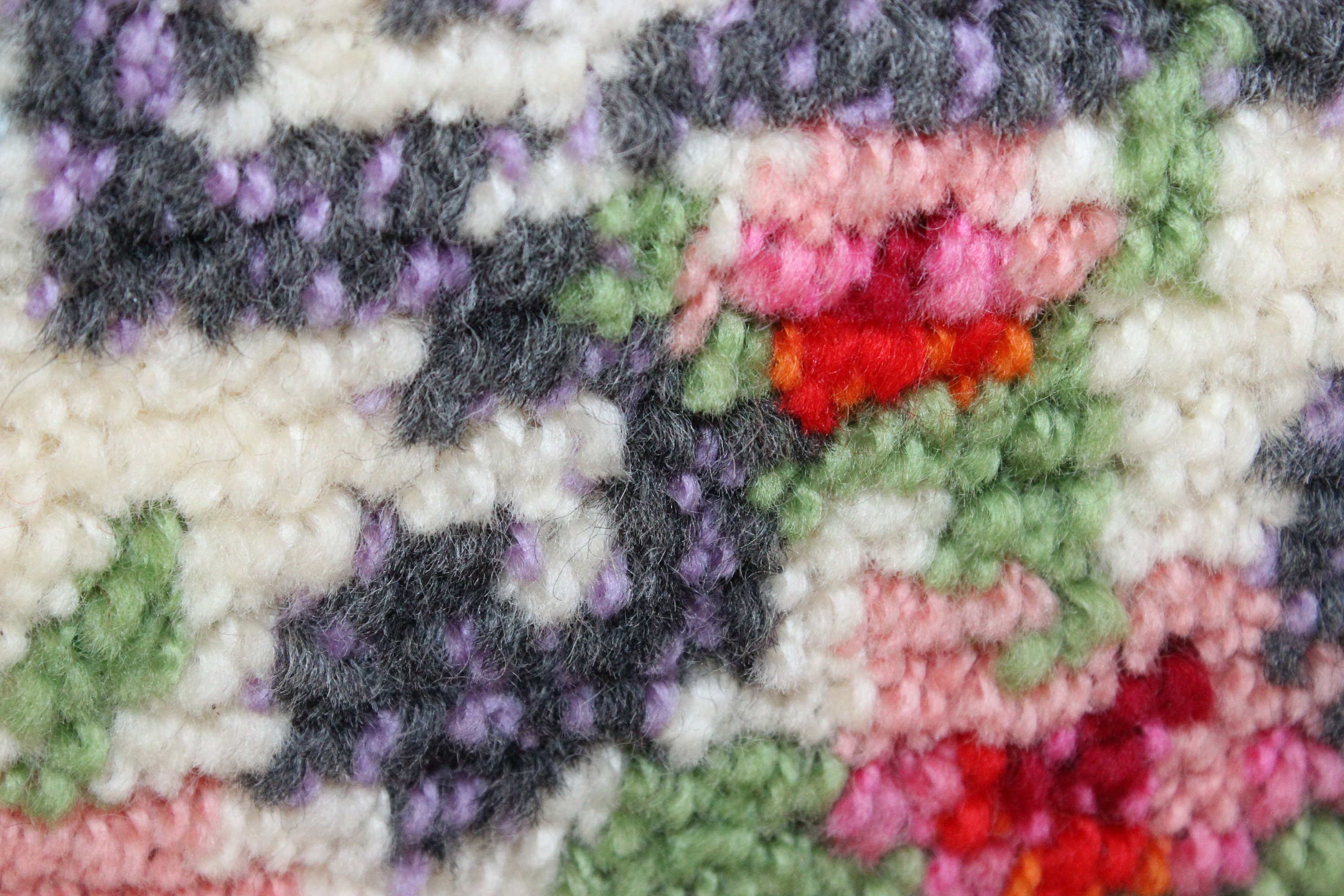 Vintage Mid Century Modern Rya Rug 60s Textile Wall Hanging | Etsy