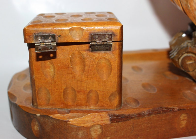 Fantastic Vintage Art Deco Ink Stand Inkwell Pen Tray in Hand - Etsy