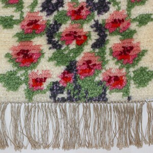 Vintage Mid Century Modern Rya Rug 60s Textile Wall Hanging - Etsy