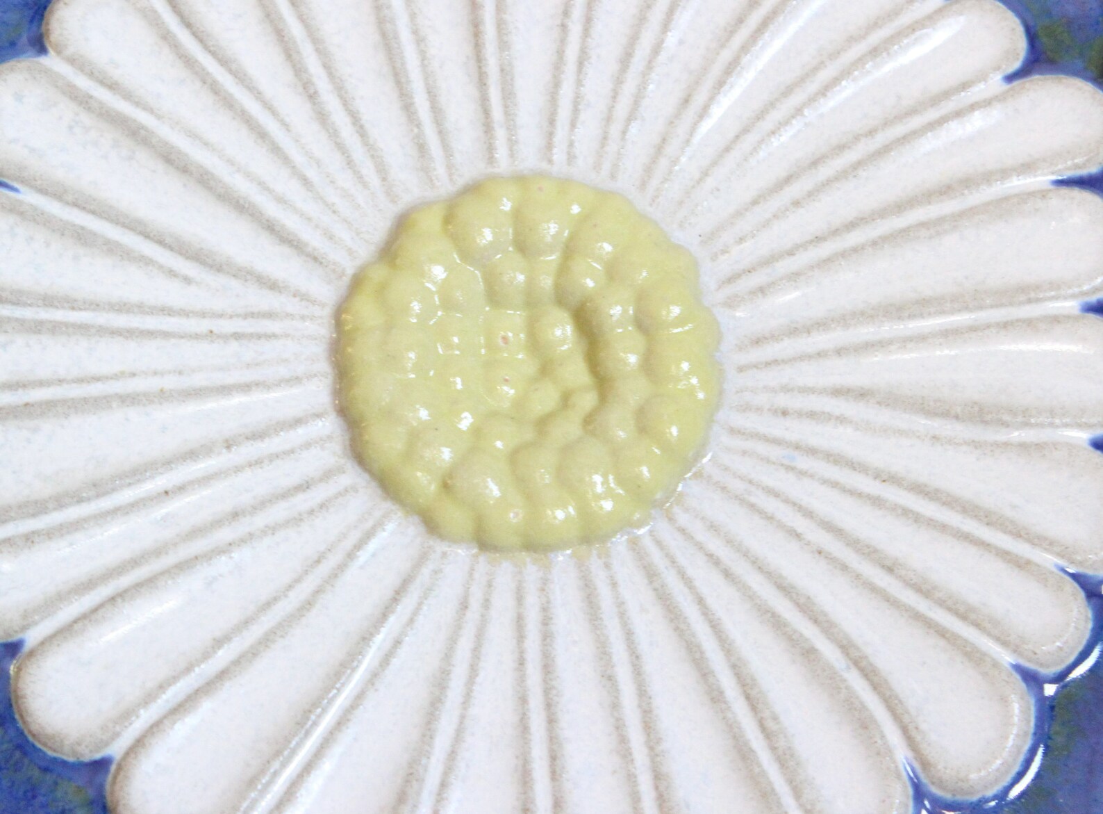 Floral Vintage Mid Century Modern Wall Hanging Plaque Tile - Etsy