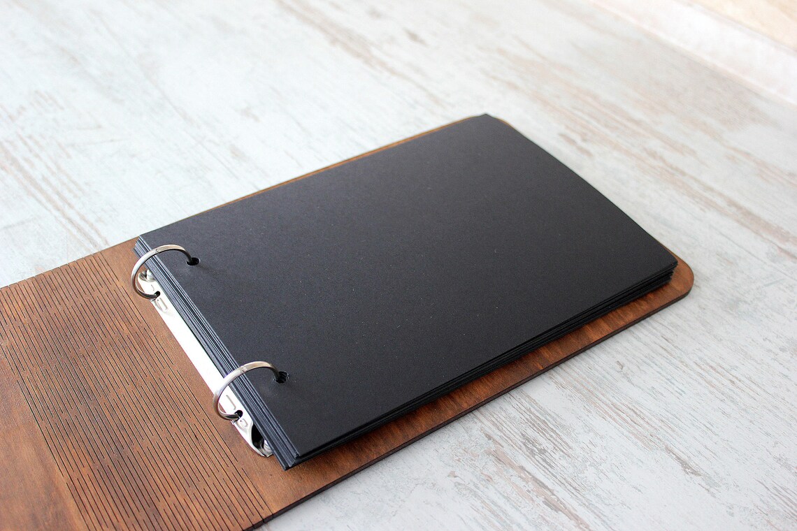 Personalized Monogram Photo Album Photo Guest Book Family | Etsy