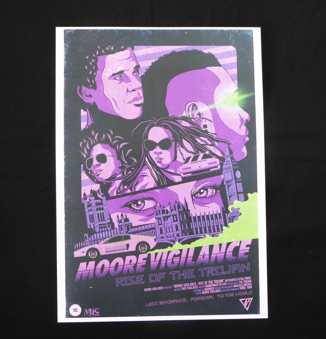 VHS - A4 Print - Etsy