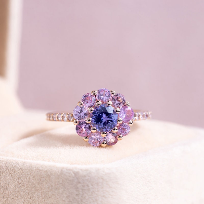 Blue Gemstone Ring - Etsy