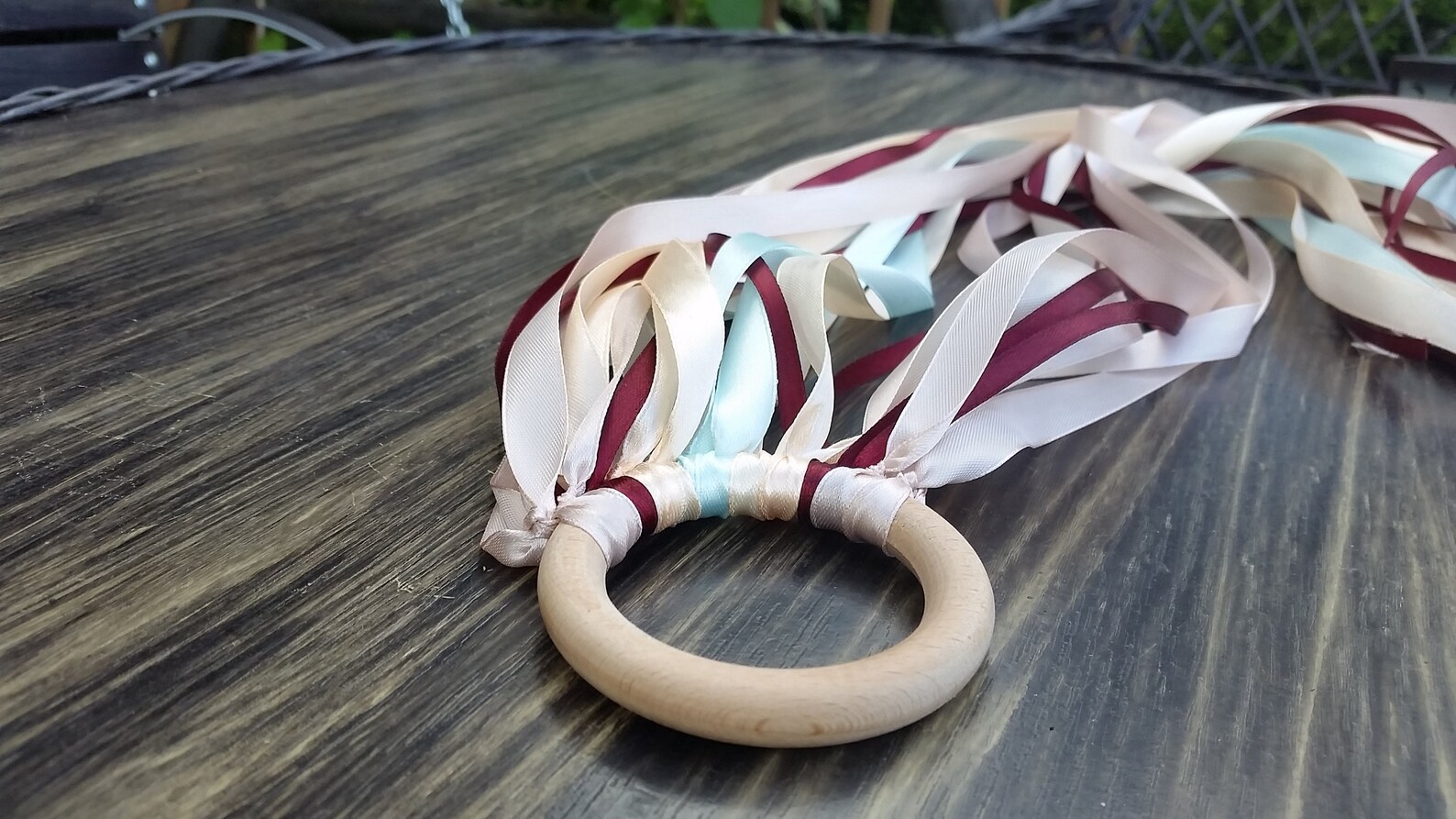 10 Piece Set Any Ribbon Wand Waldorf Inspired Hand Kite Ribbon Dancing ...