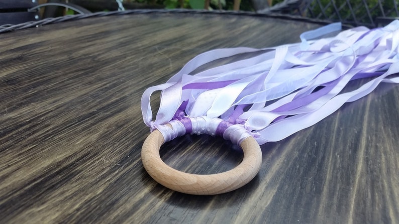 24 Piece Set Any Ribbon Wand Waldorf Inspired Hand Kite Ribbon Dancing ...