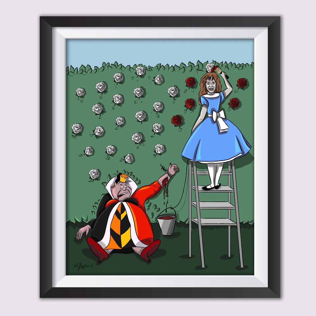 Regan Alice Disney Horror Fan Art 5x7 or 8x10 Art Print - Etsy