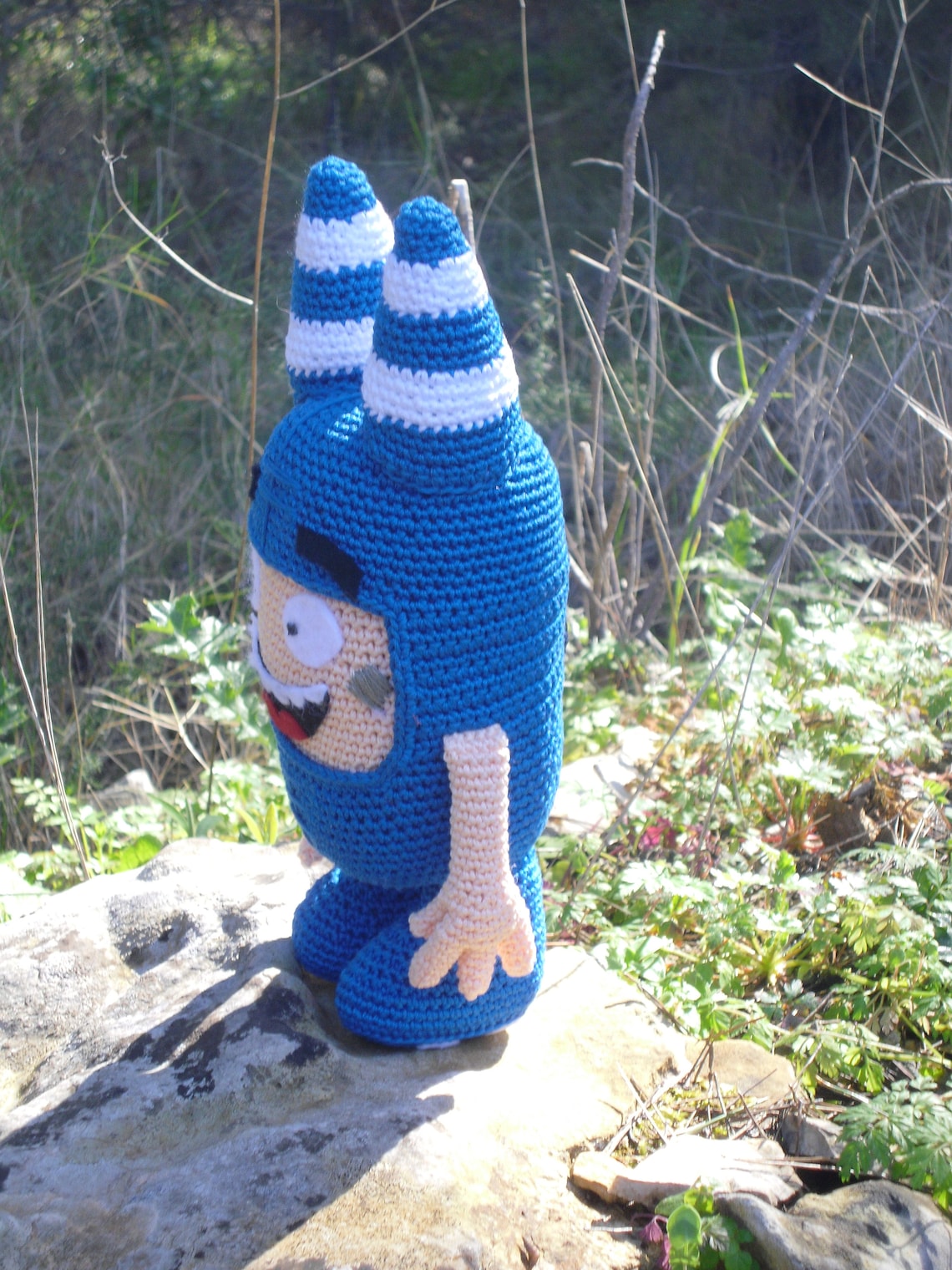 Pogo the Blue Oddbod PDF Pattern in English , Oddbod Pattern, PDF ...