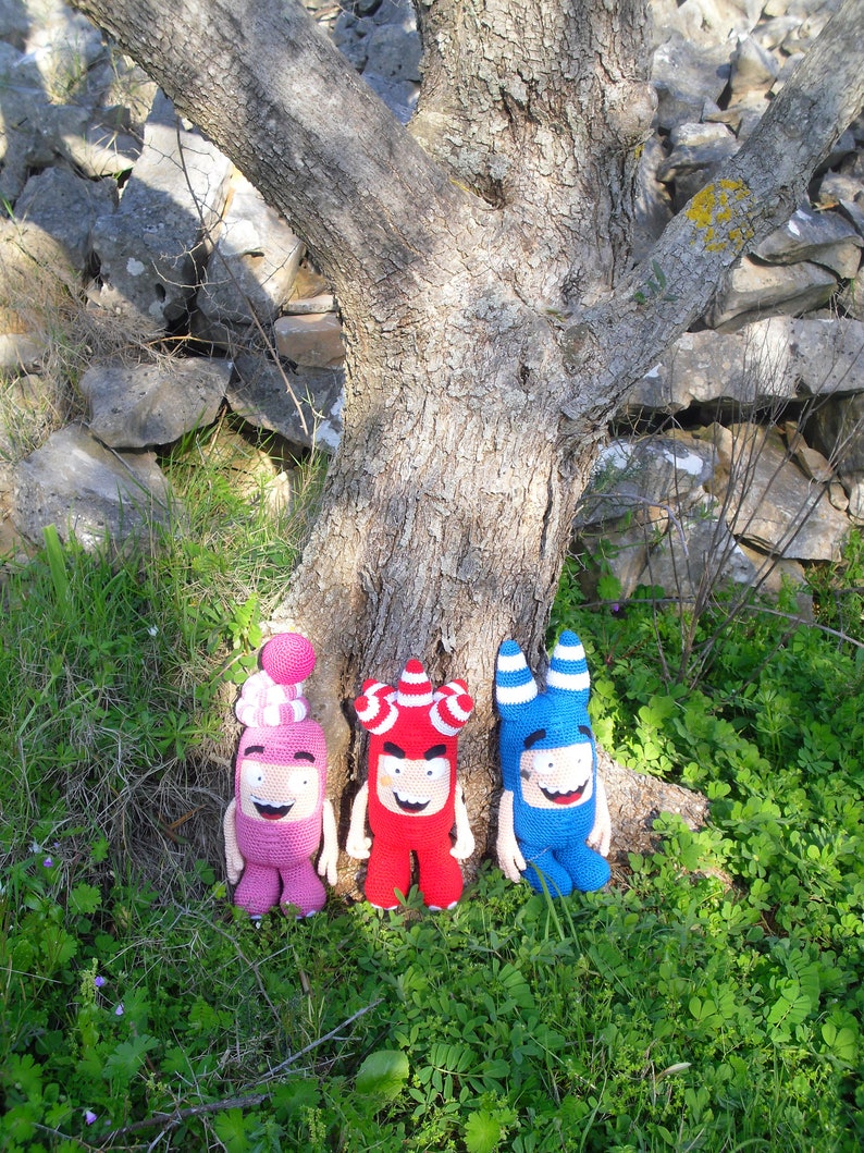 Fuse the Red oddbod PDF pattern in English Oddbod pattern | Etsy