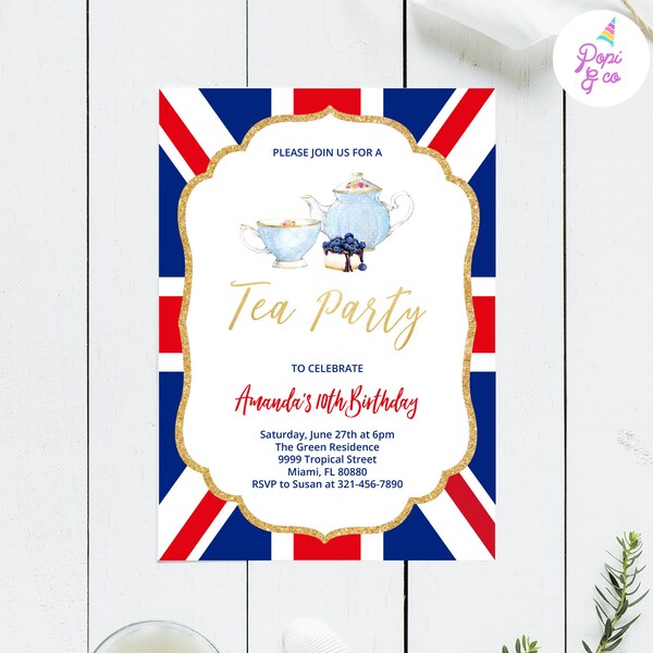 British Party - Etsy