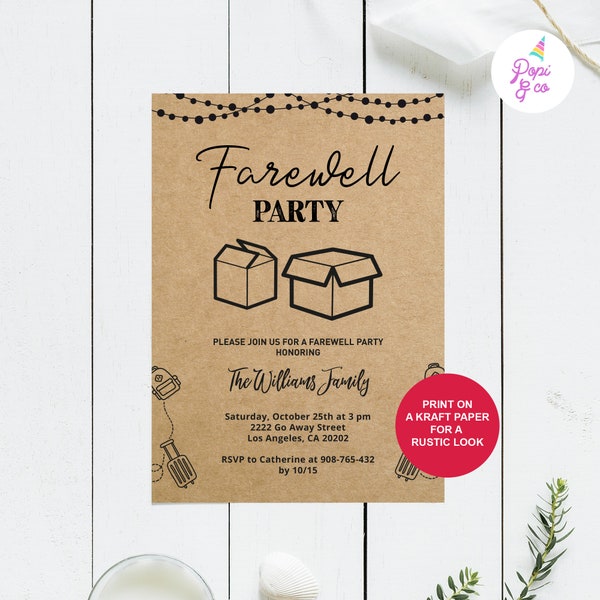 Farewell Party - Etsy